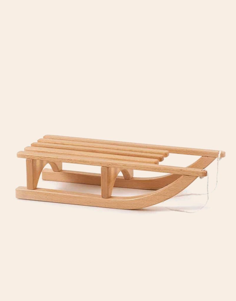 Minikane | Luge en bois